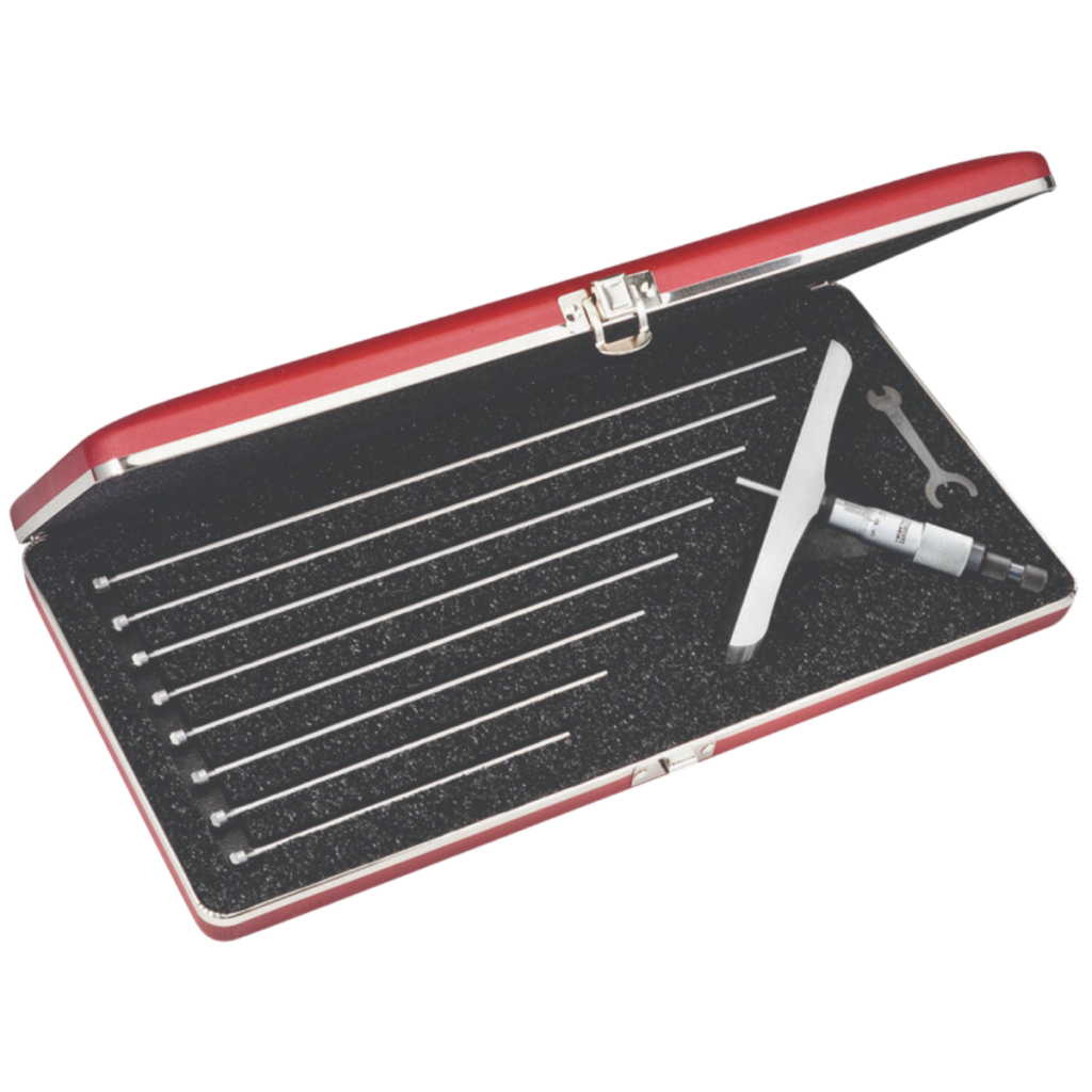 Starrett 445MDZ-225RL Micrometer Depth Gage, 0-225mm Range - Master ...
