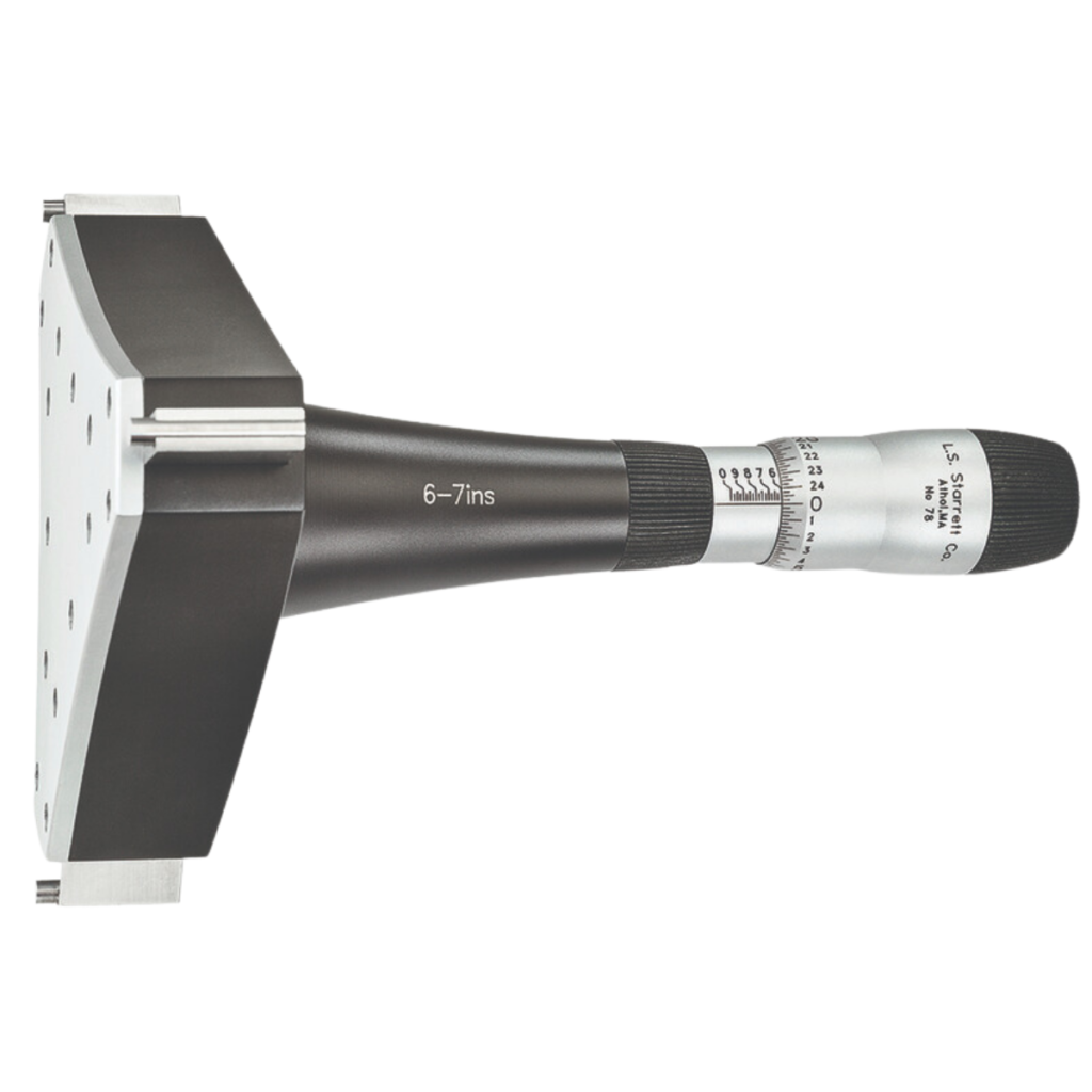 Starrett 78XTZ-7 Inside Bore Gage Micrometer, 6-7", .00025" - Master ...