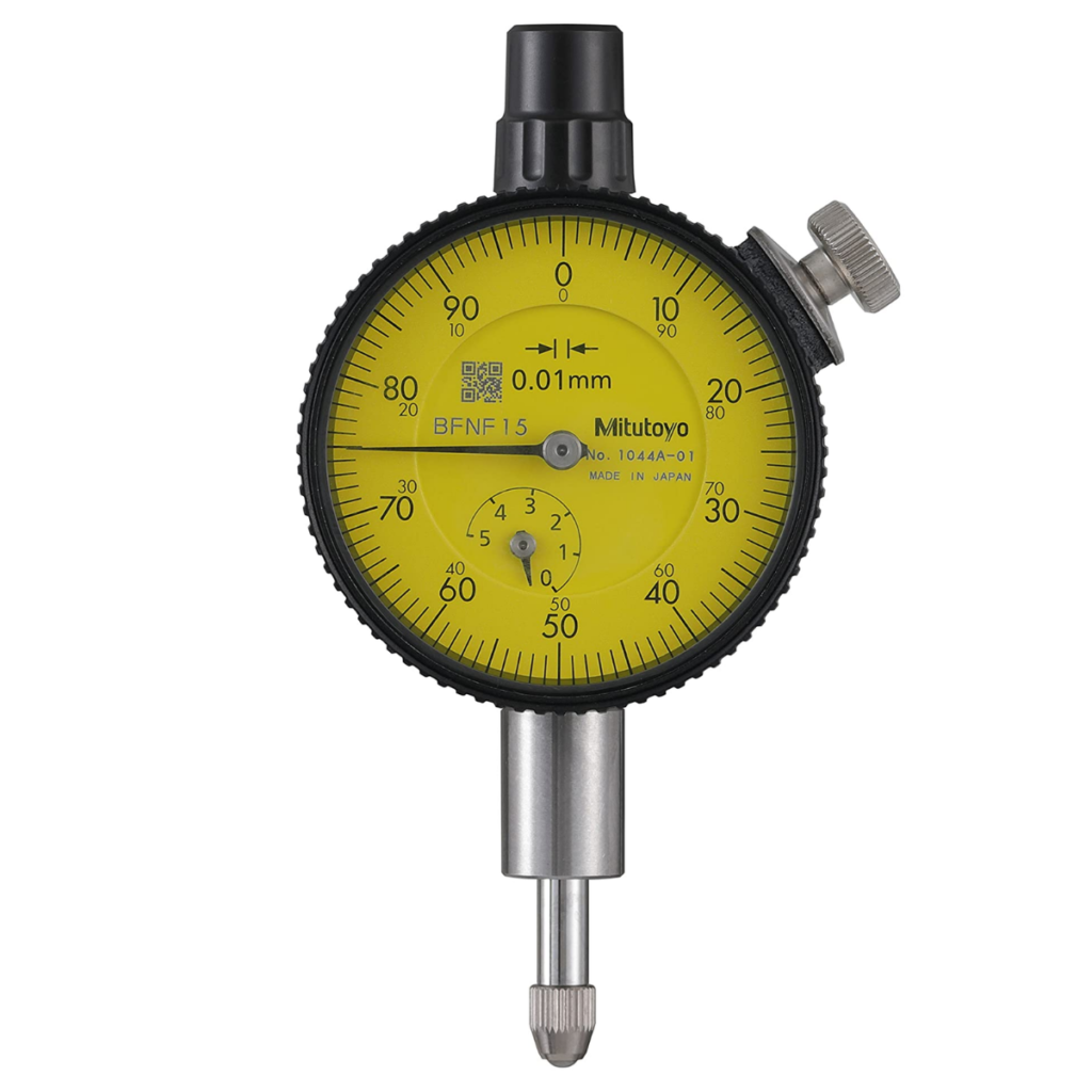 Mitutoyo 1044A-01 Series 1 Dial Indicator, Lug Back, 0-5mm - Master ...