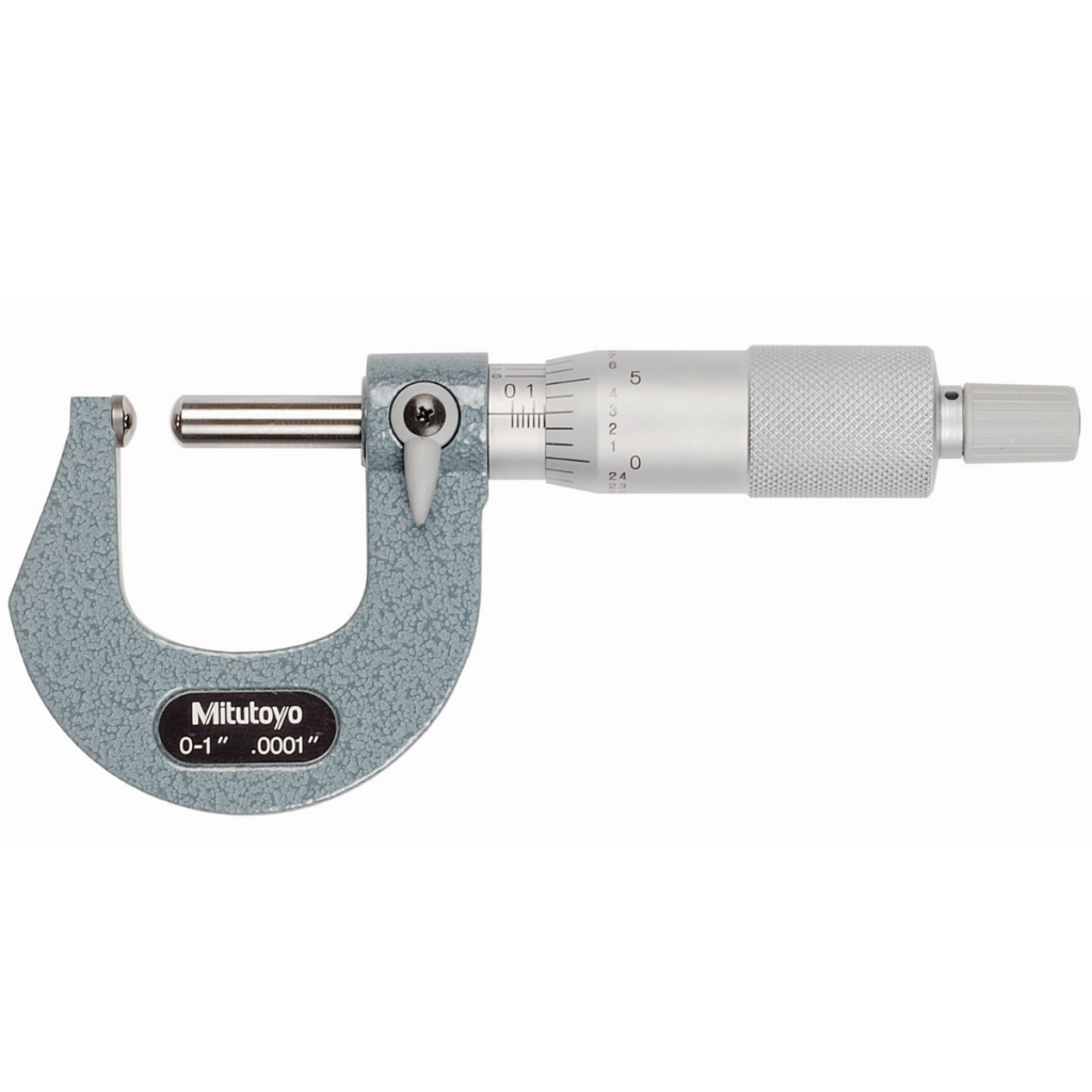 Mitutoyo 115-253 Mechanical Tube Micrometer, Spherical Spindle