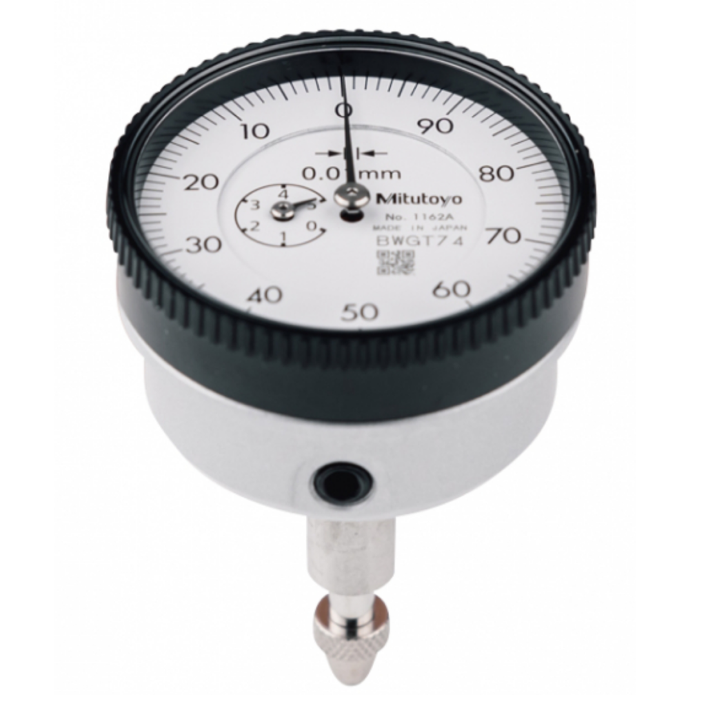 Mitutoyo 1162A Series 1 Back Plunger Dial Indicator, 0-5mm - Master Gage & Tool Co.
