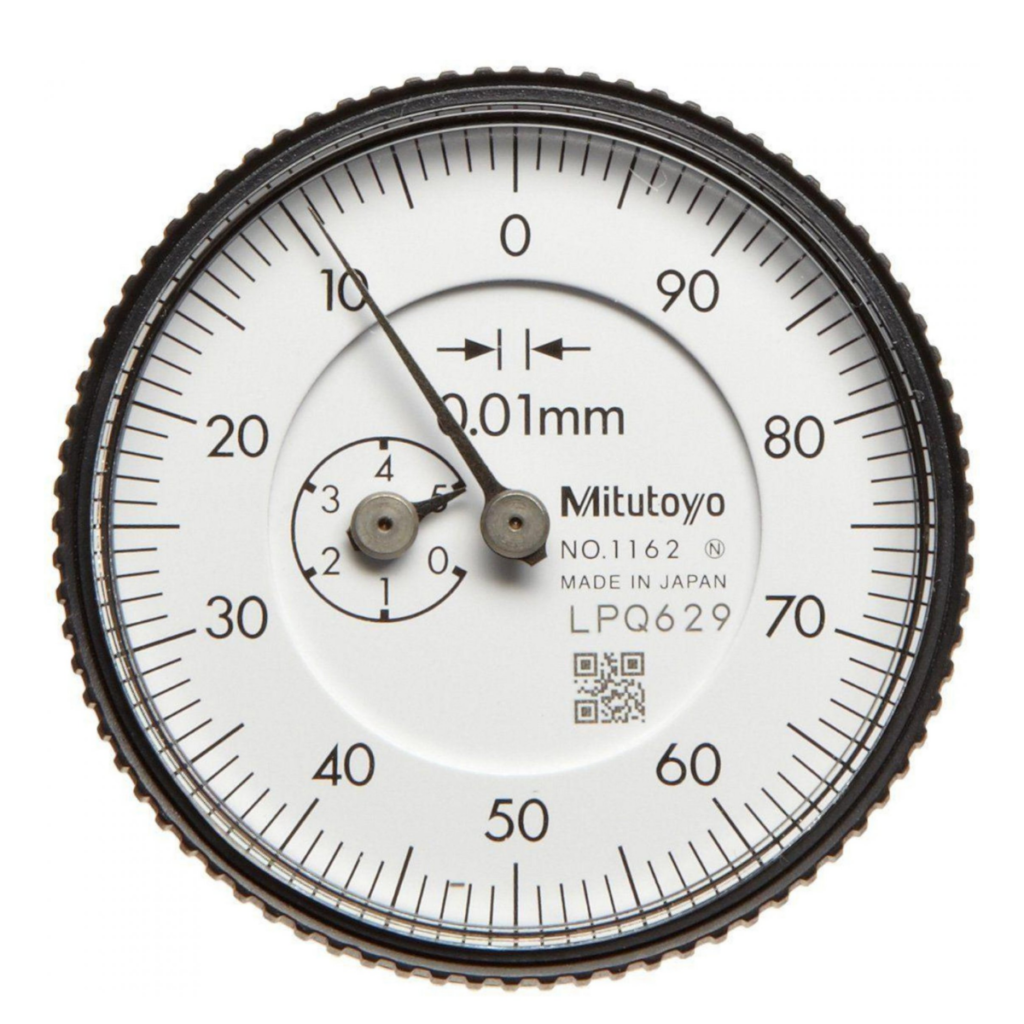 Mitutoyo 1162A Series 1 Back Plunger Dial Indicator, 0-5mm - Master Gage & Tool Co.