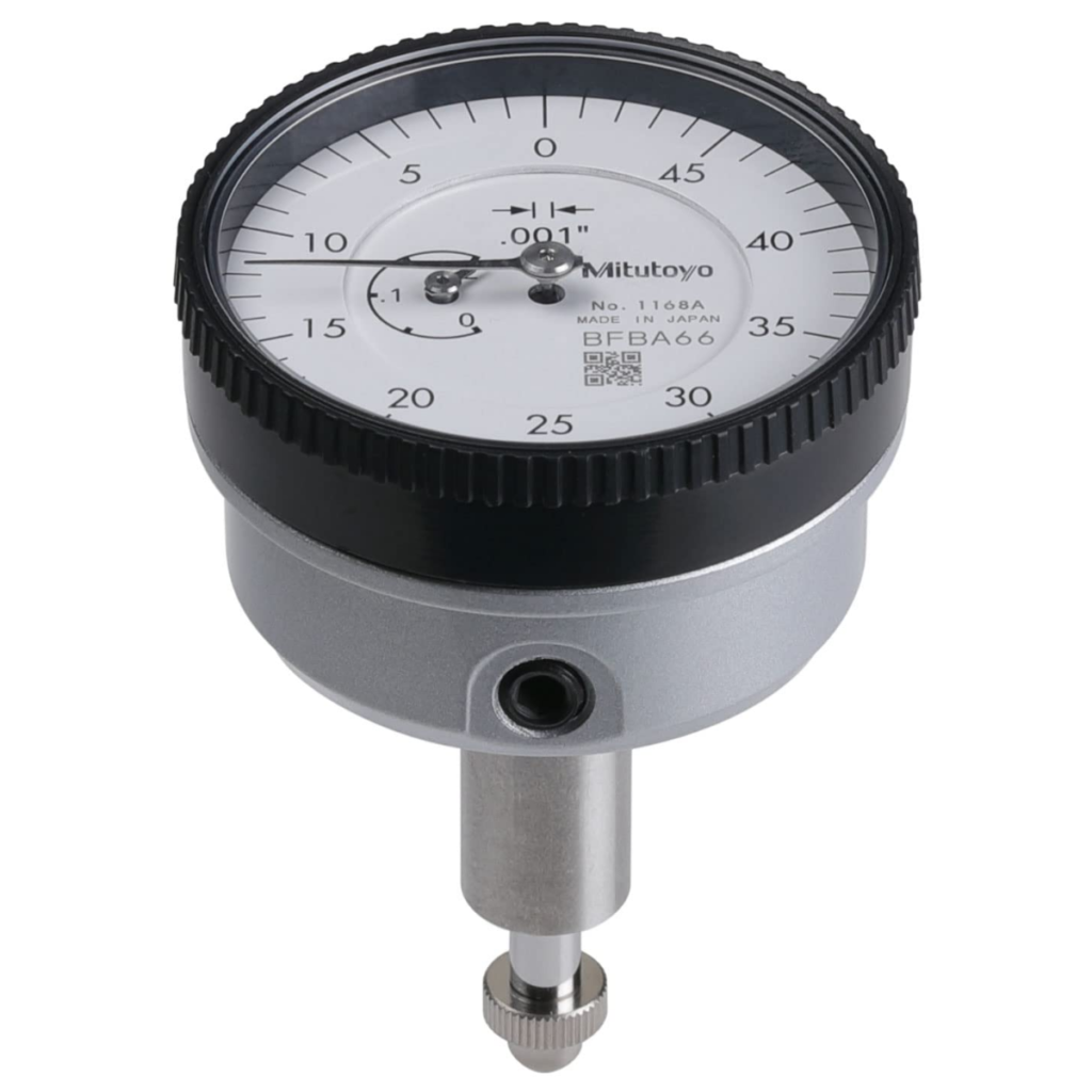 Mitutoyo 1168A Series 1 Back Plunger Dial Indicator, 0-.2" - Master ...