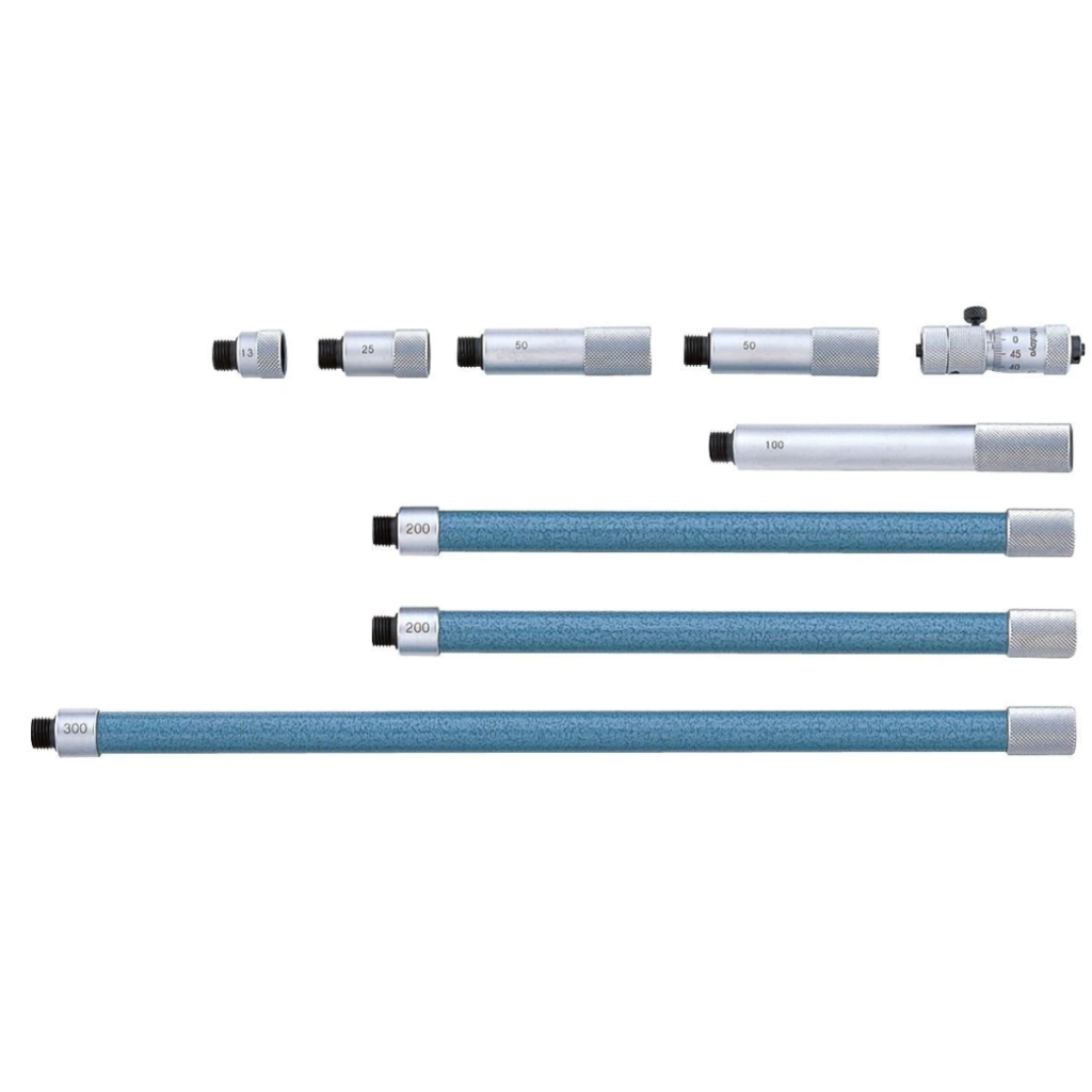 Mitutoyo 137-204 Tubular Inside Micrometer, Extension Rod