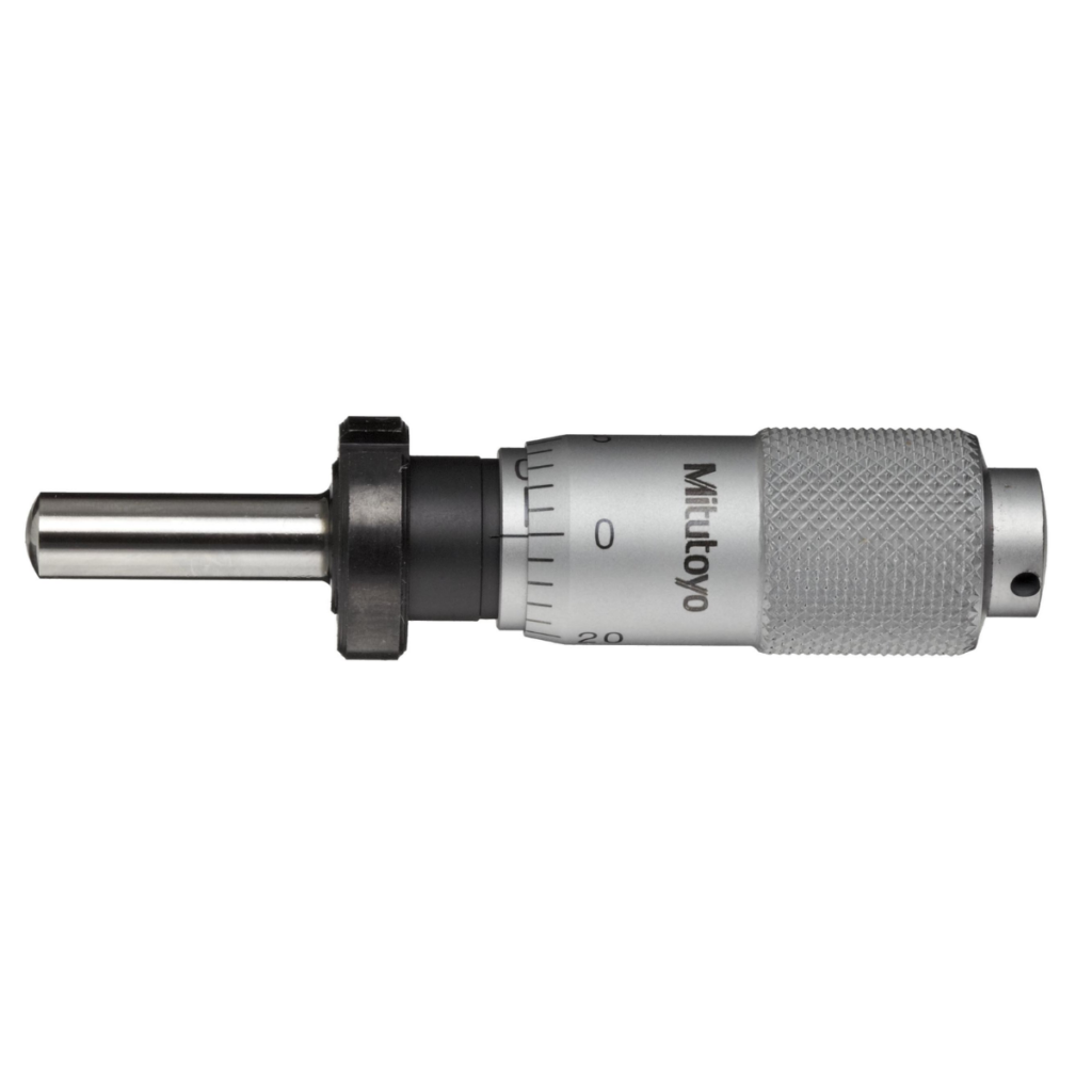 Mitutoyo 148-133-10 Micrometer Head, Spherical Face, 0-13mm