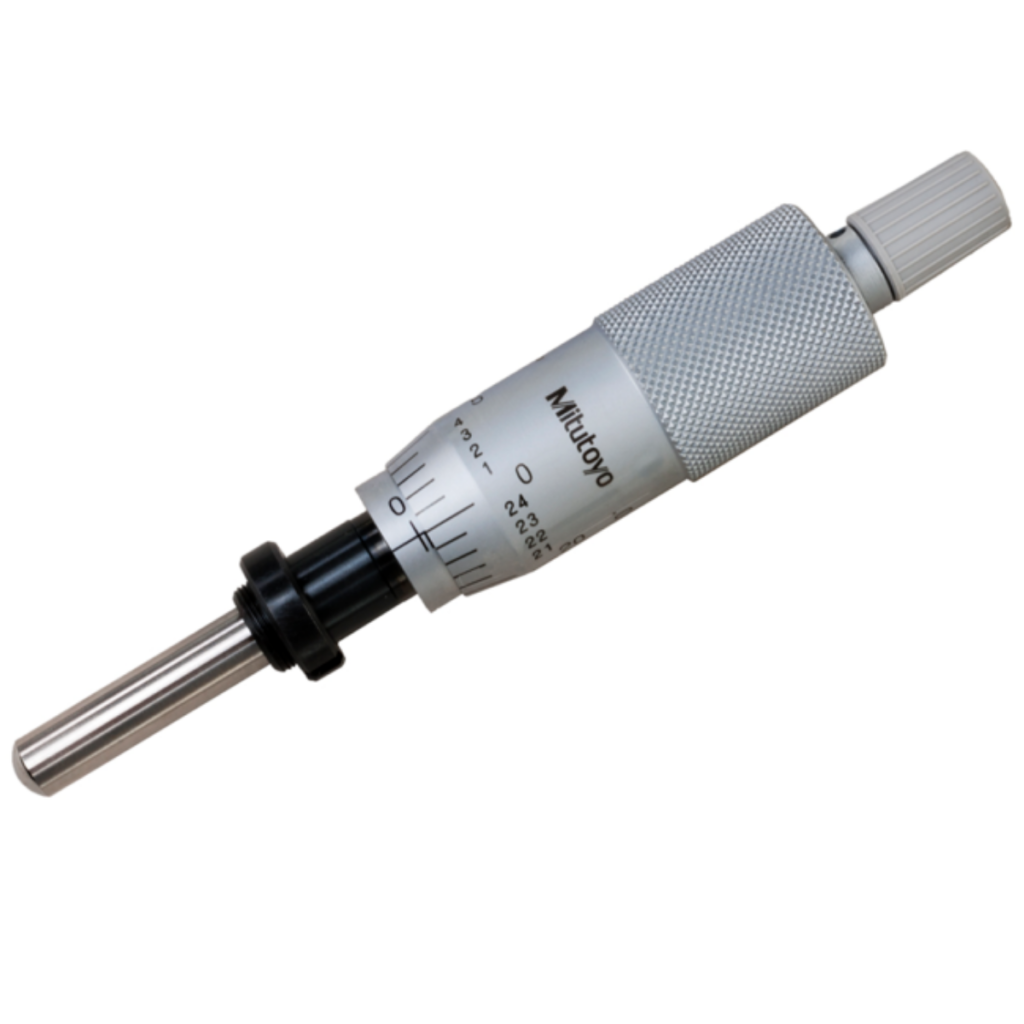 Mitutoyo 150-218-10 Mechanical Micrometer Head, Clamp Nut, 1"