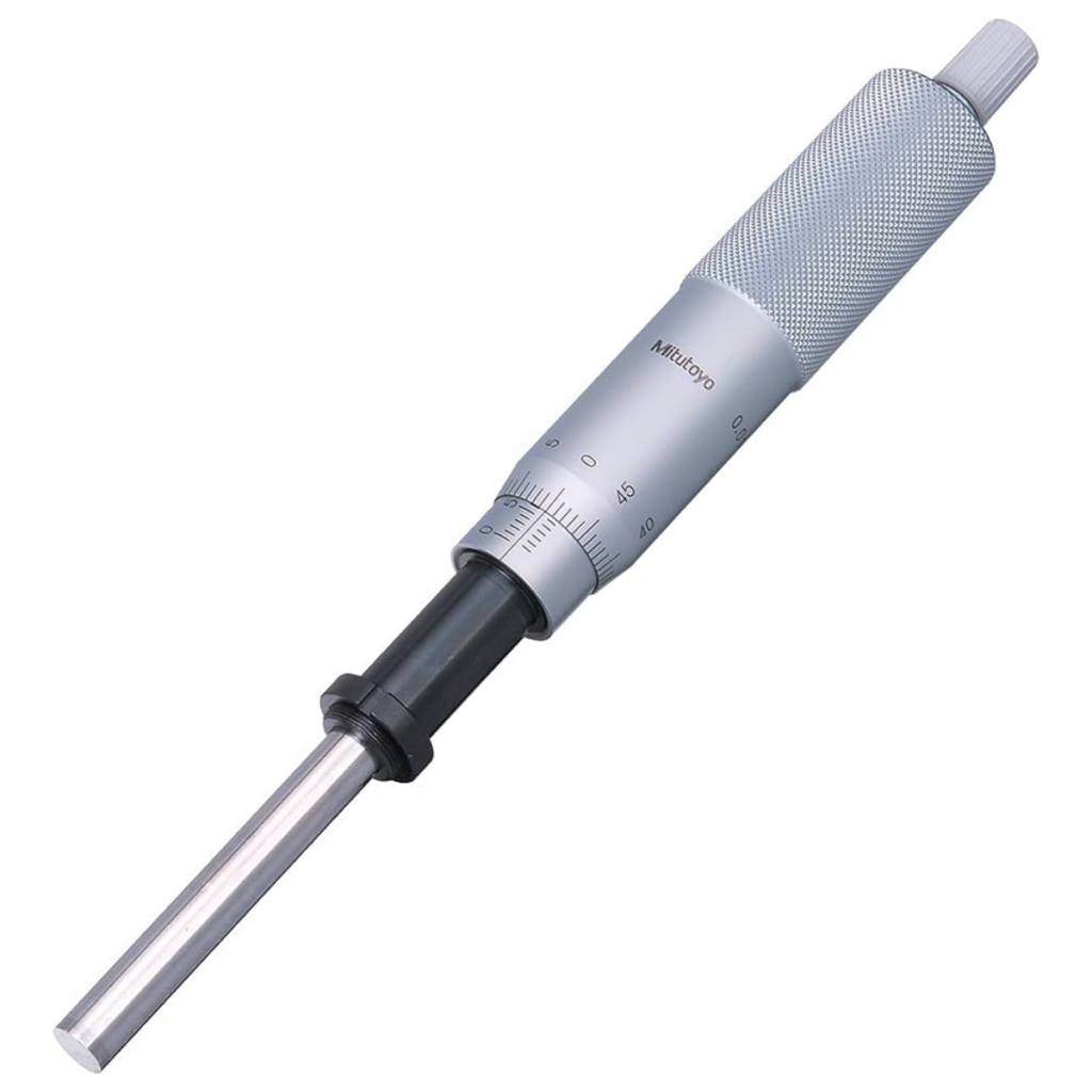 Mitutoyo 151-223 Heavy-Duty Micrometer Head, Reverse, 0-25mm