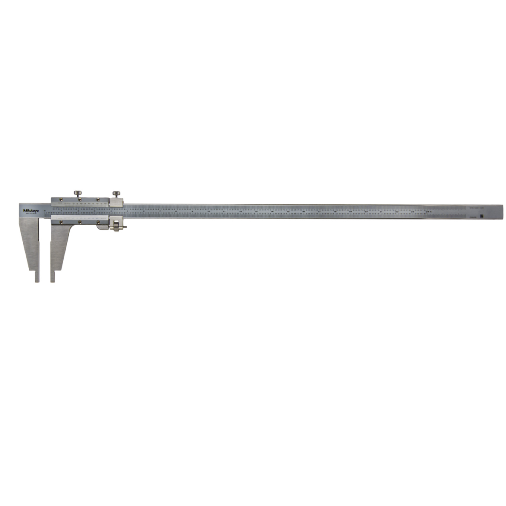 Mitutoyo 160-102 Vernier Caliper with Fine Adjustment, 0-24"