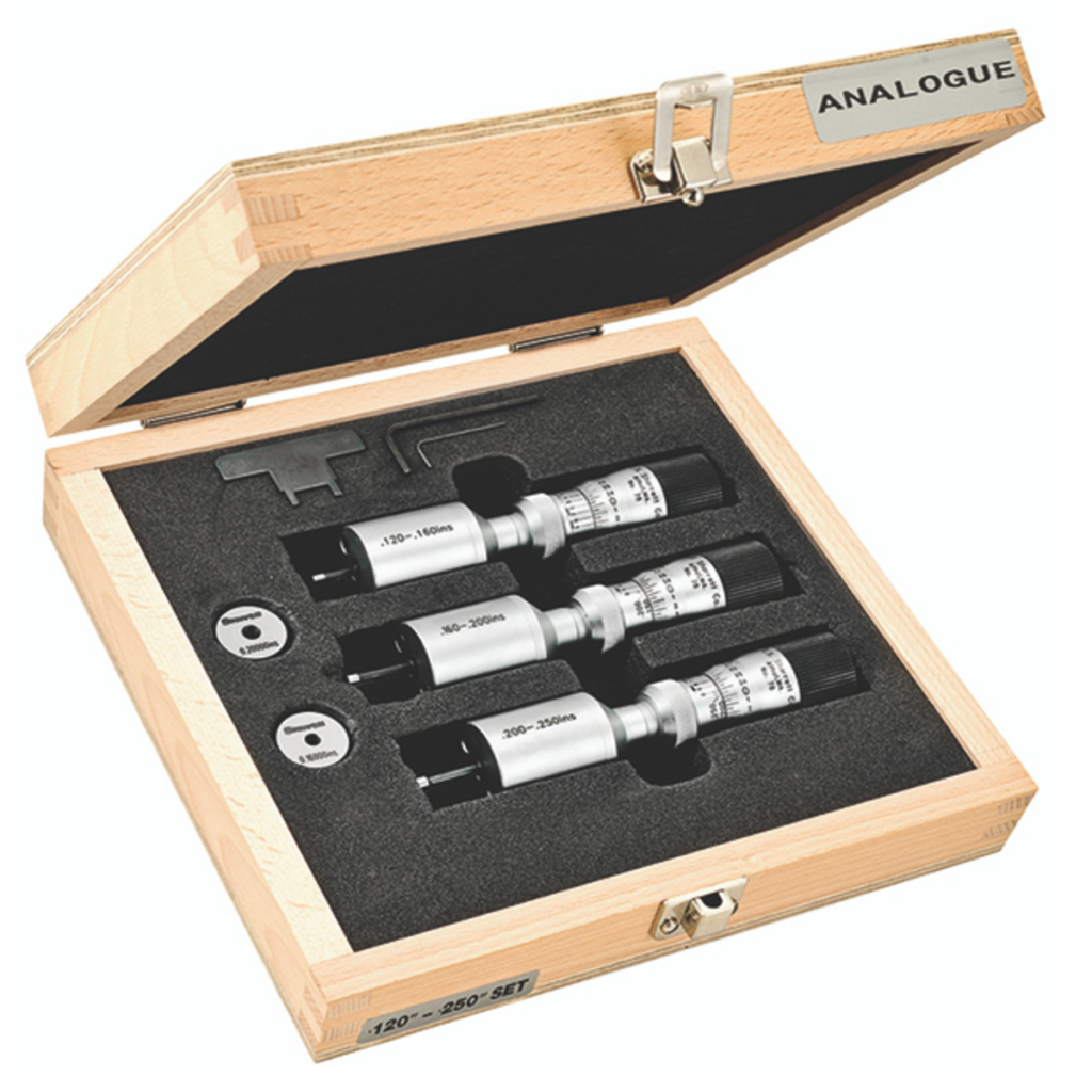 Starrett S78MXTAZ Inside Bore Gage Micrometer Set, 2-3mm