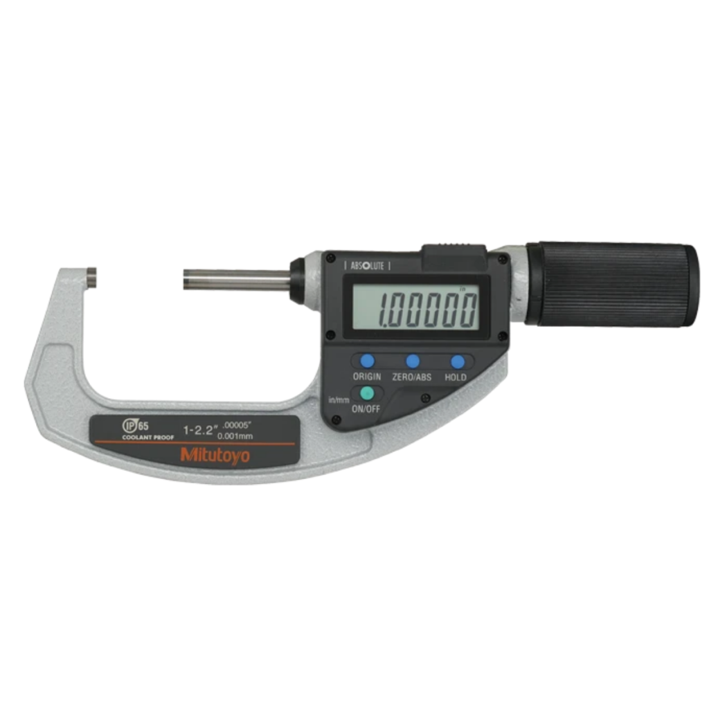 Mitutoyo 293-677-20 IP54 QuickMike Absolute Micrometer with SPC Output ...