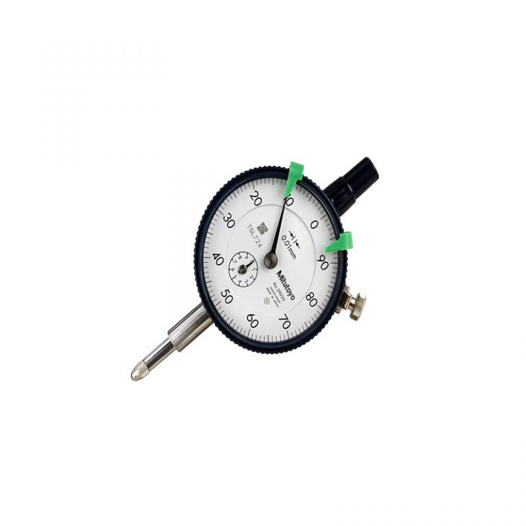 Mitutoyo 2902A Series 2 Dial Indicator, Lug Back, Reverse Reading, (100-0), 0-10mm - Master Gage ...