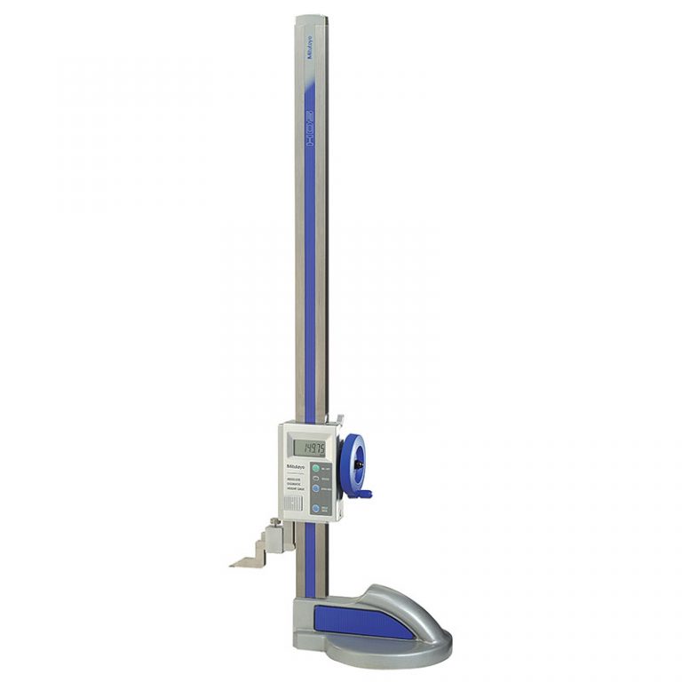 Mitutoyo 570-413 Absolute Digimatic Height Gage with Feed Wheel, 0-18 ...